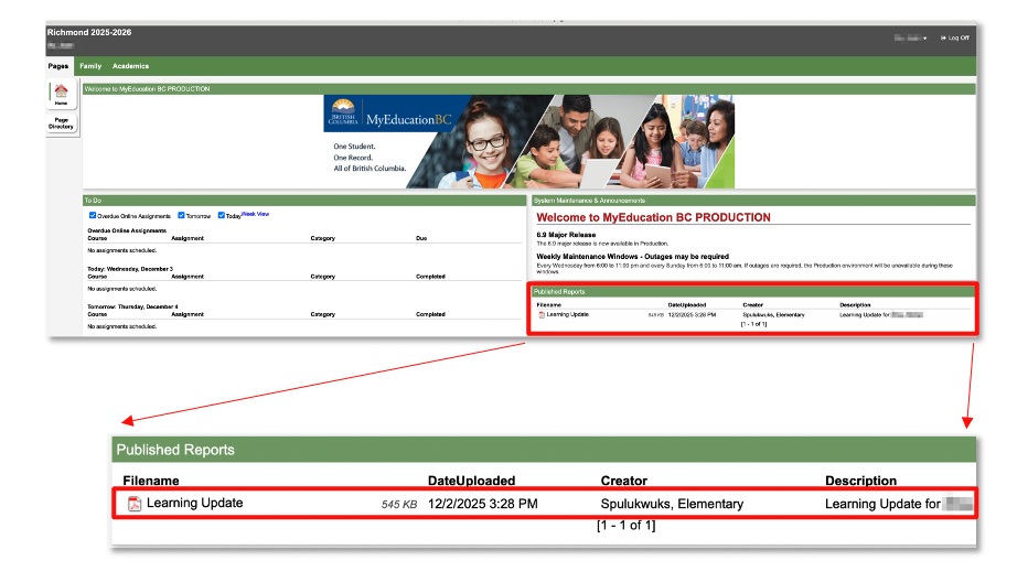 MyEd Parent Portal: Instructions for Access | School District No. 38 (Richmond)